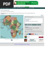 Africa Countries Map Quiz Game | PDF | Africa | Geography