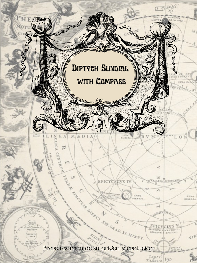 Diptych Sundial With Compass - 20250302 - 232757 - 0000 | PDF