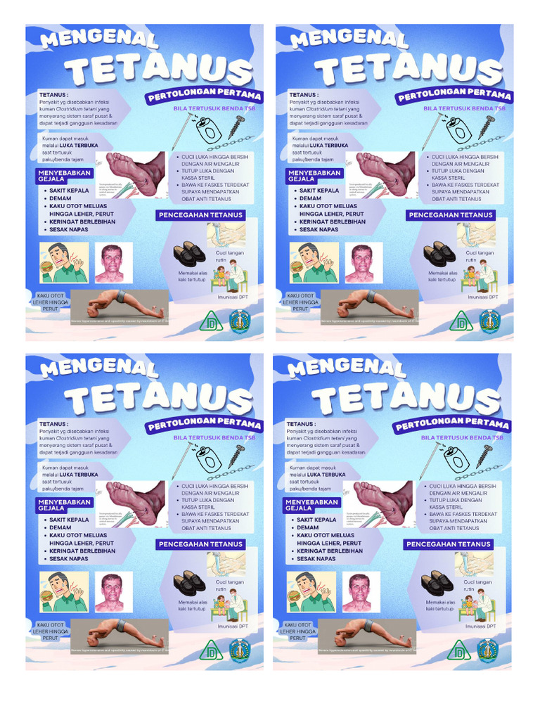 Leaflet TETANUS 2 Januari | PDF