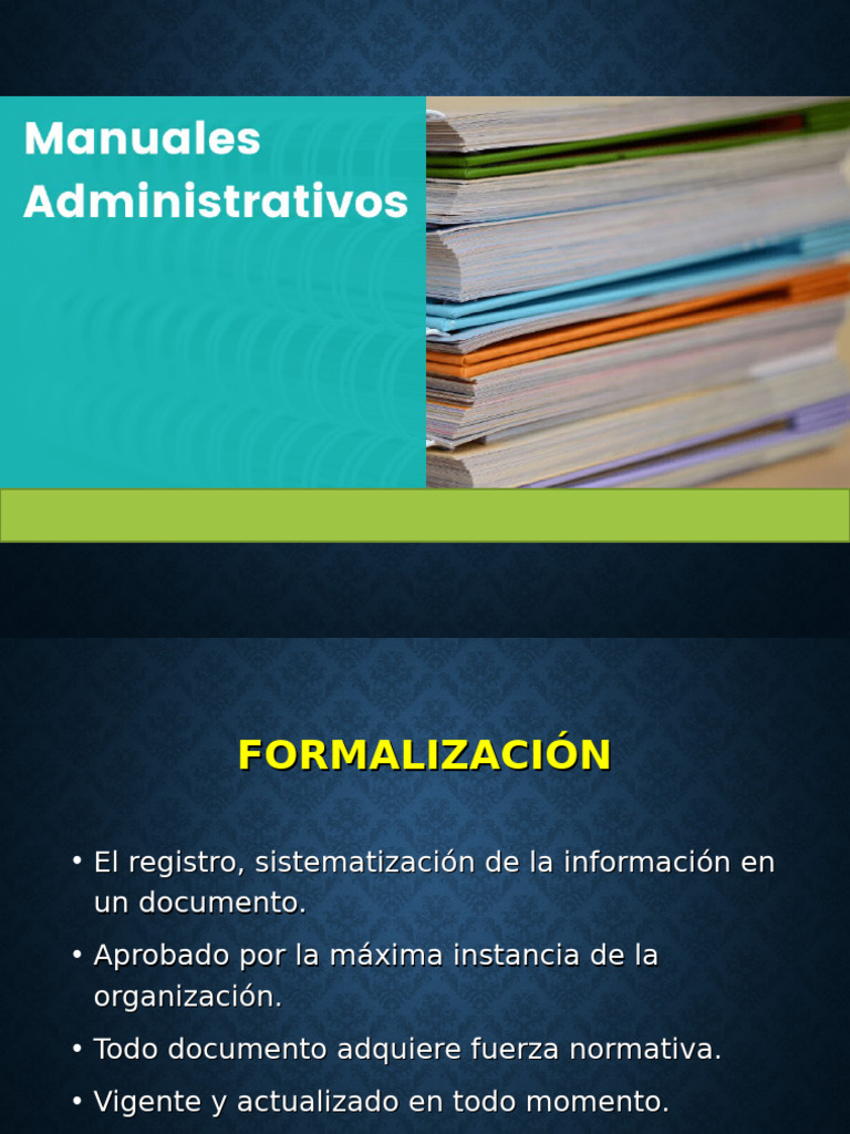 5 Manuales Administrativos | PDF | Estandarización