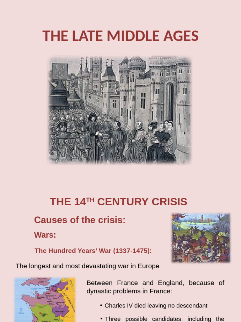 6. the Late Middle Ages | PDF | Black Death