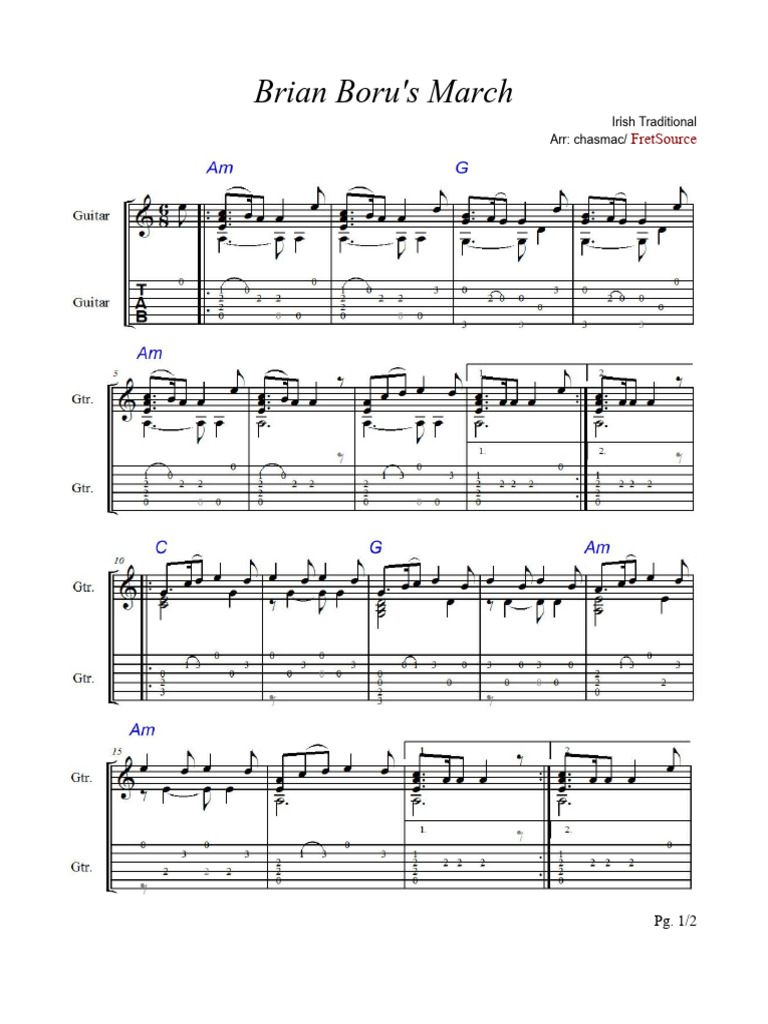 Brian Borus March | PDF