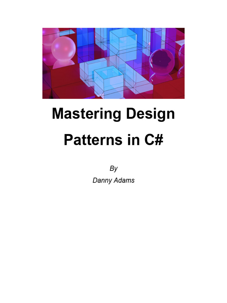 Design Patterns In C Sample Pdf Inheritance Object Oriented Programming Class Computer