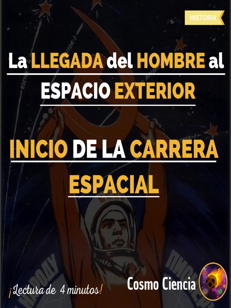 Historia de la Carrera Espacial | PDF | Sputnik 1 | Vuelo