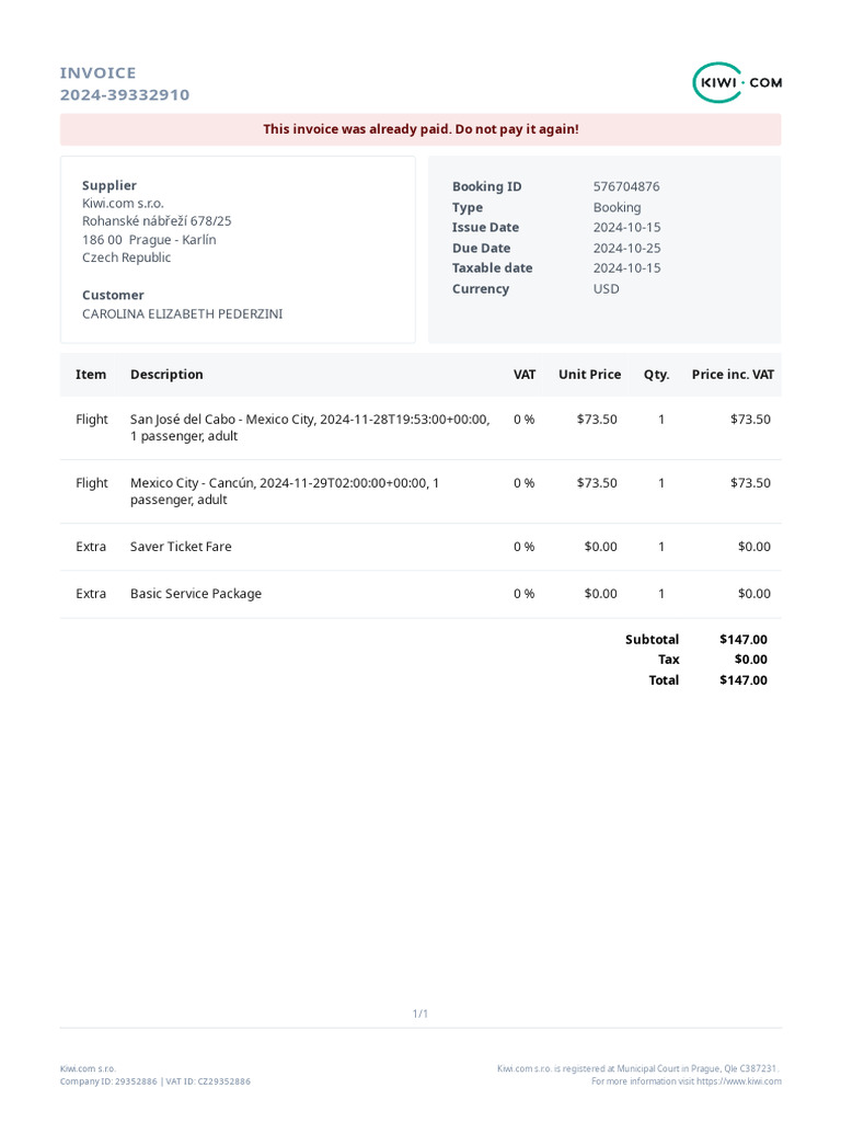 Invoice 2024 0cfb59d2095e4a81 576704876 | PDF | Value Added Tax | Invoice