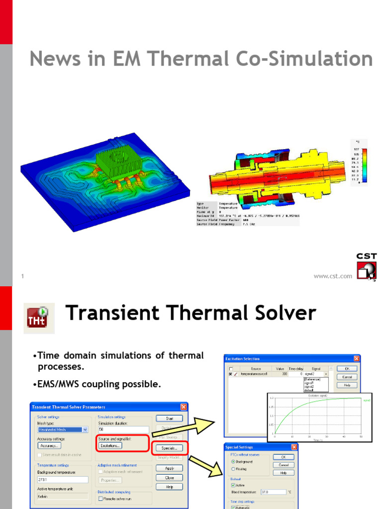 5-3-1-News-in-EM-Thermal-Co-Simulation | PDF | Amplitude | Heat