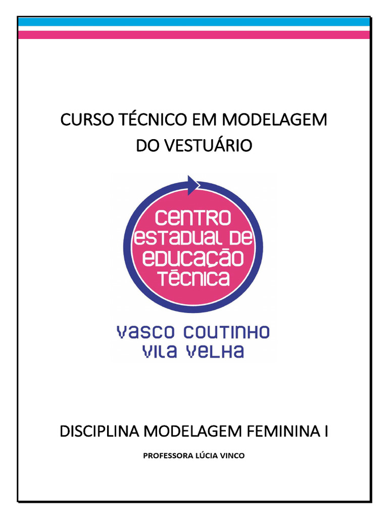 Apostila Modelagem Feminina I-Compilado-1 | PDF | Saia | Desenho