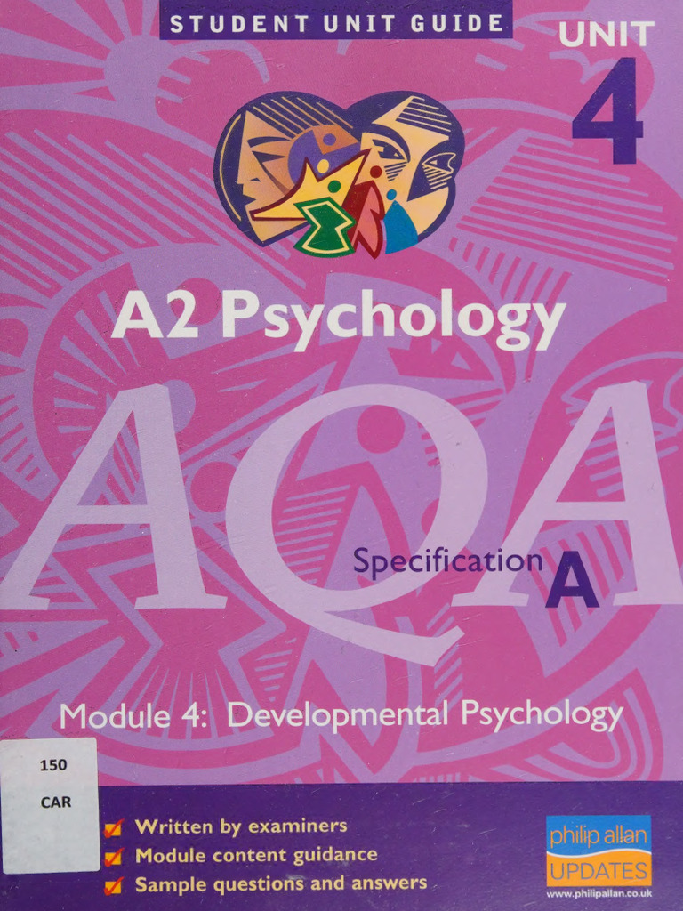 Aqa (a) Psychology A2_ Unit 4_ Development Psychology -- Ms C Flannagan, M (Edito Cardwell ...