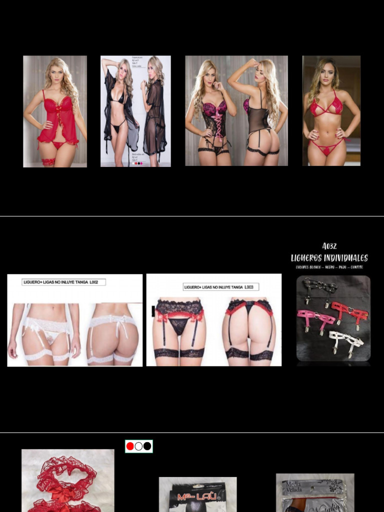 Lenceria Brasilera Medias 2025 | PDF