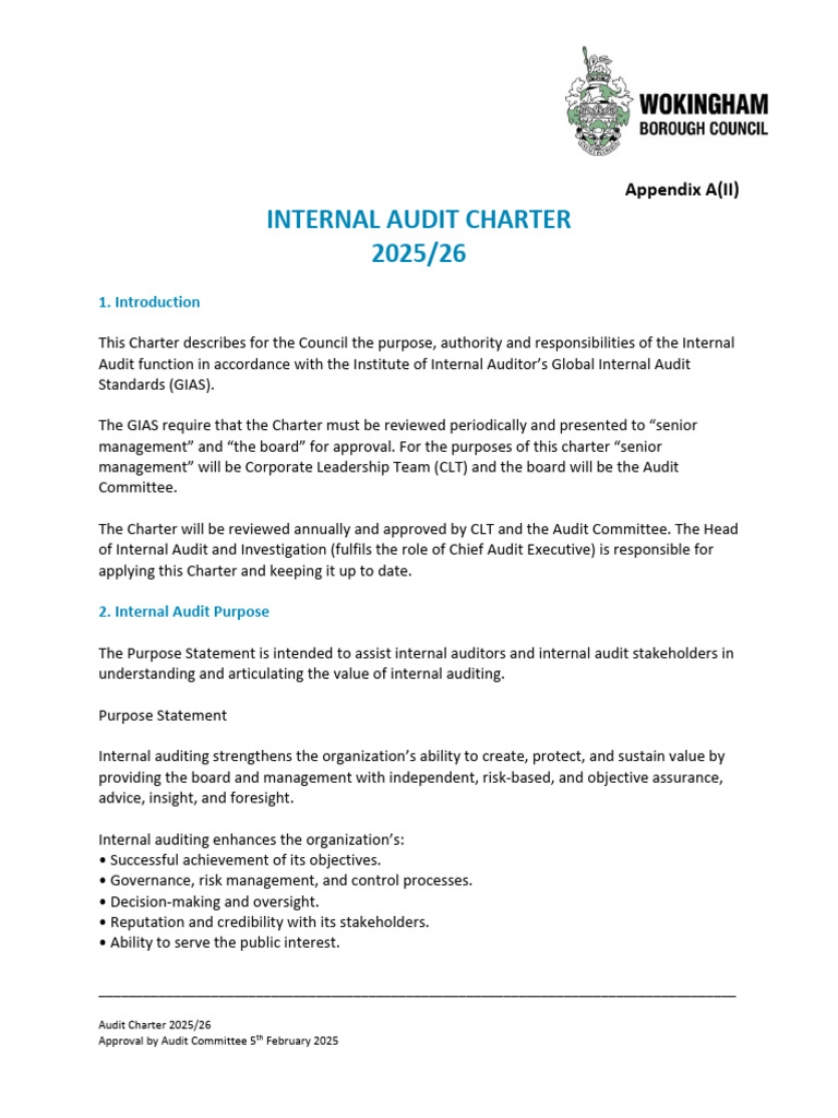 Enc. 3 For 202526 Draft Internal Audit and Investigation Plan Strategy ...