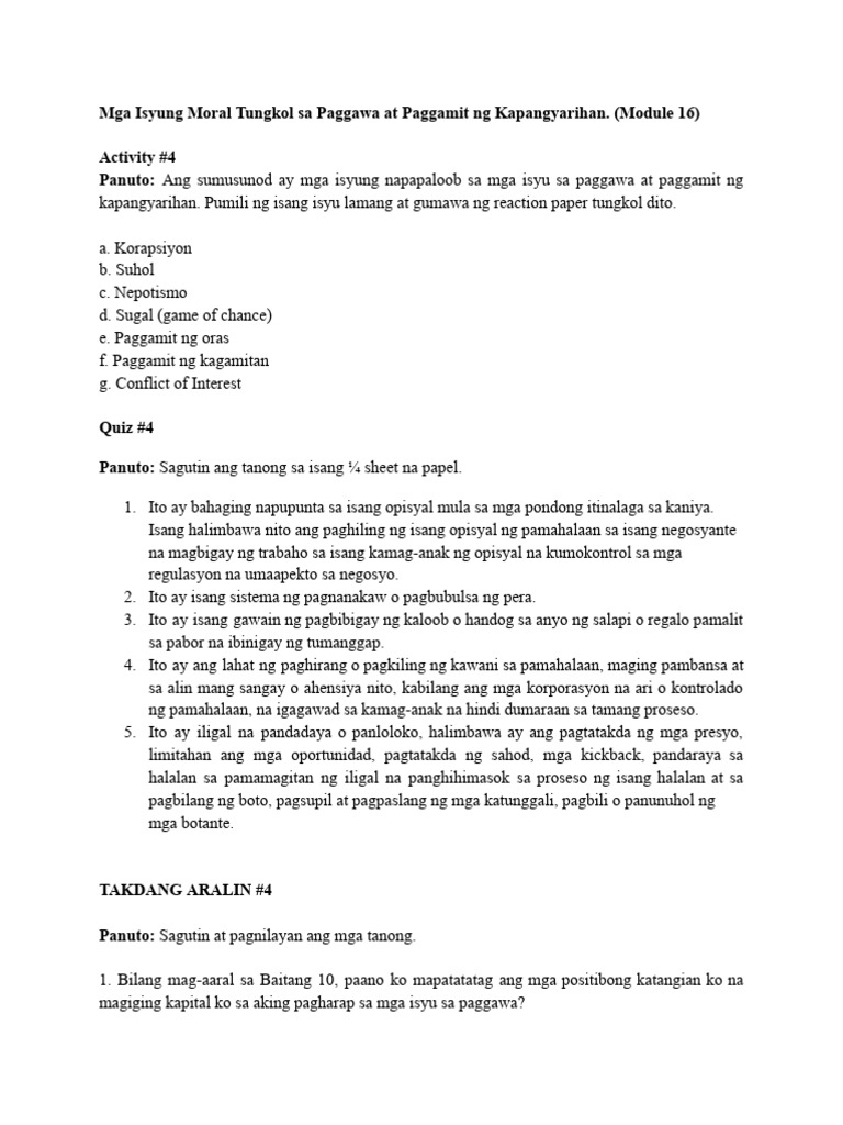 Esp Activities Carillo | PDF