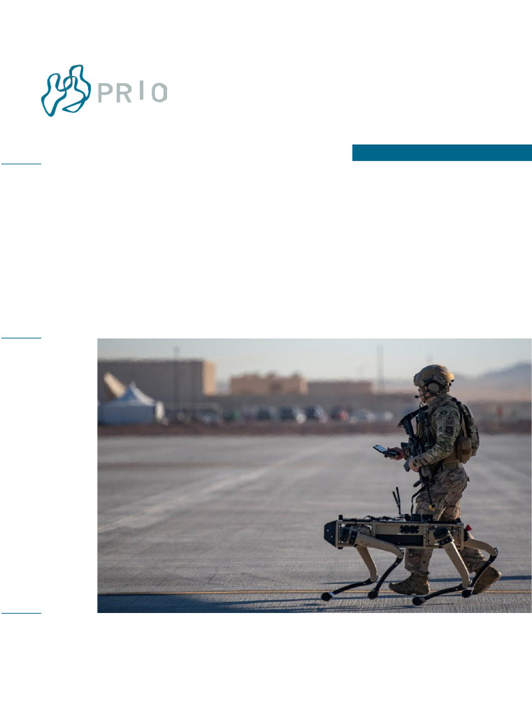 Artificial Intelligence in Military Planning and Operations PRIO Paper ...