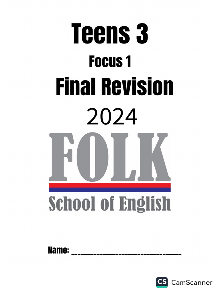 Repaso Focus 1 | PDF