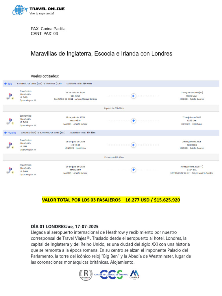 Maravillas de Inglaterra, Escocia e Irlanda Con Londres CORINA P | PDF ...
