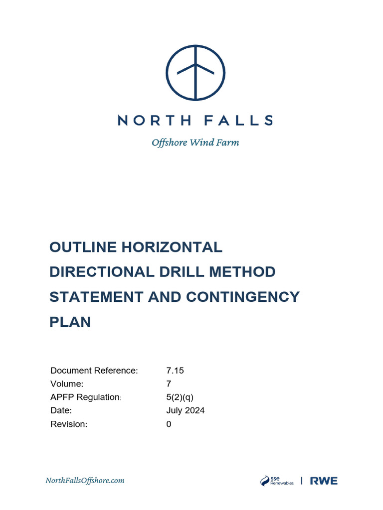 Horizontal Directional Drill Method Plan | PDF | Electrical Grid | Oil Well