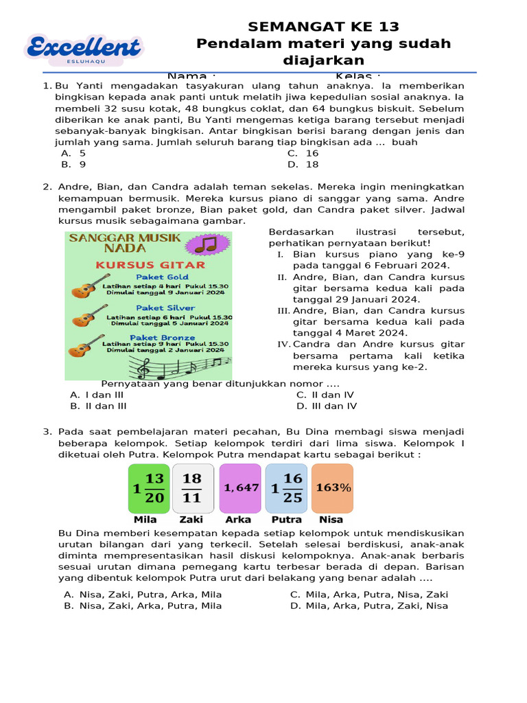 Semangat Ke 13B | PDF