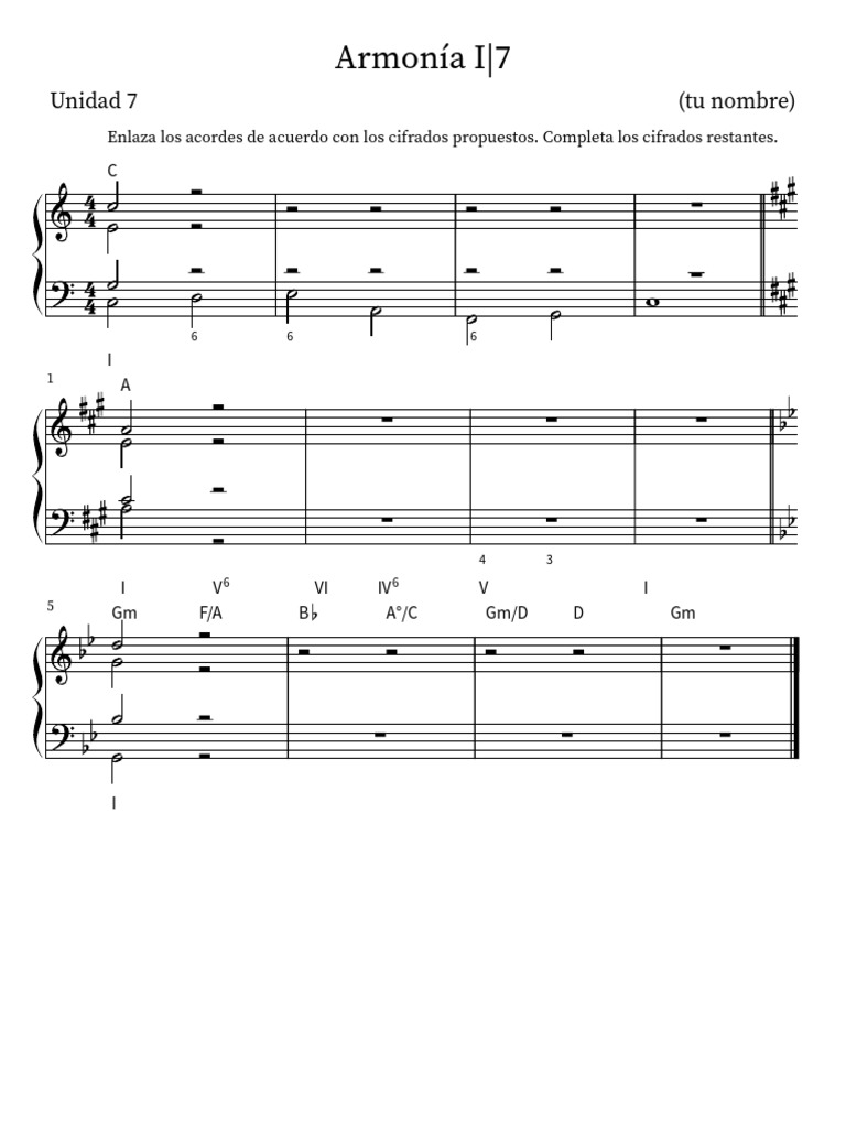 Ejercicios de Primera Inversion | PDF