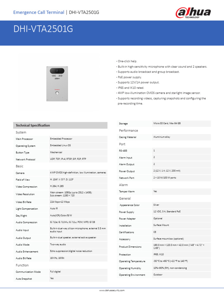 VTA2501G Datasheet 20231116 | PDF | Computer Engineering | Computing