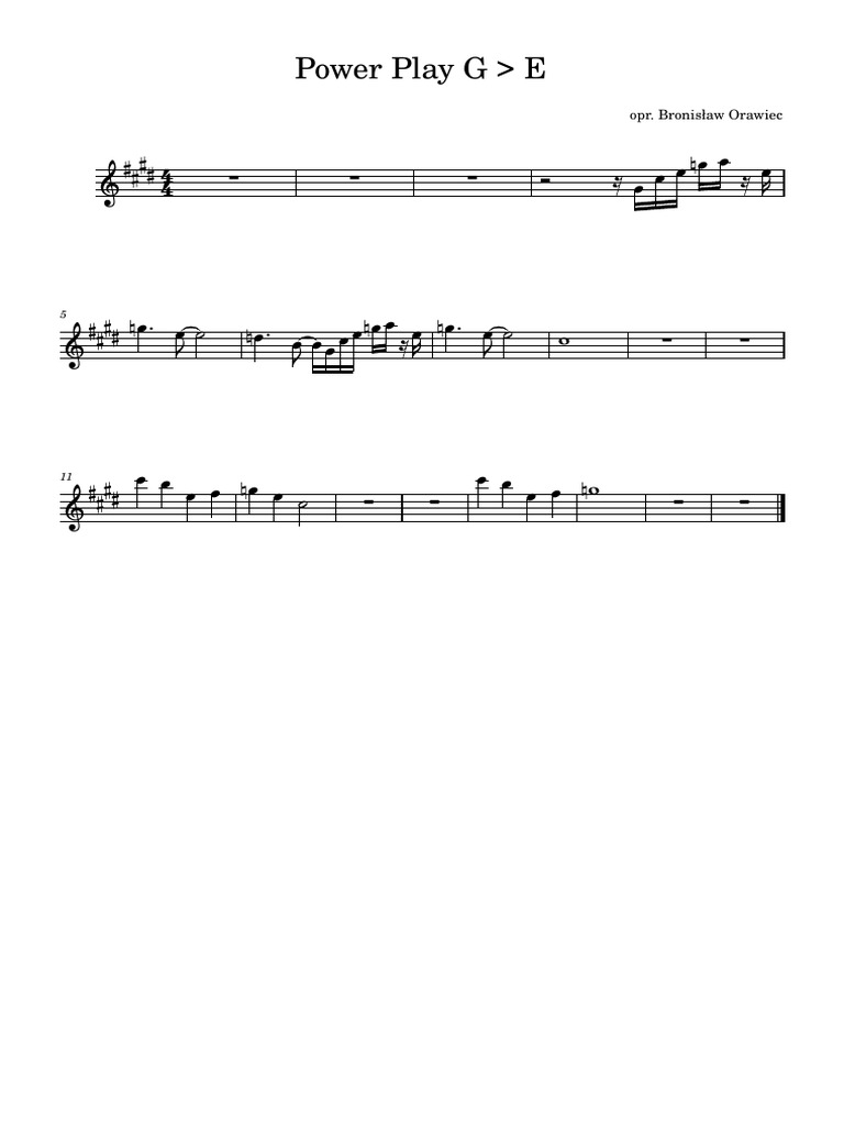 Power Play G > E Analysis | PDF