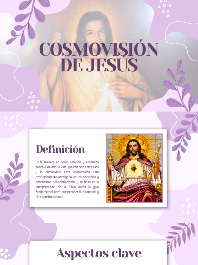 Cosmovisón de Jesus - Thania Aquise | PDF