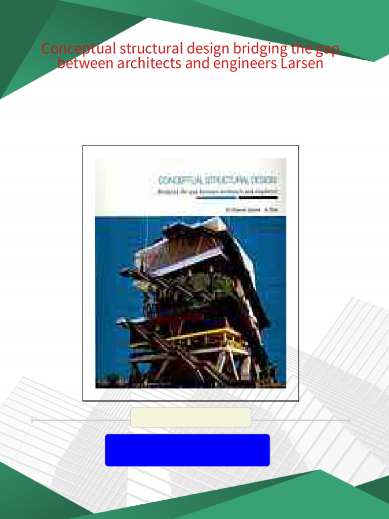 Conceptual structural design bridging the gap between architects and ...