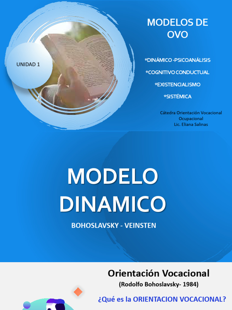 3 - U1 Modelos de OVO-Modelo Dinámico - Rodolfo Bohoslavsky - Silvia ...