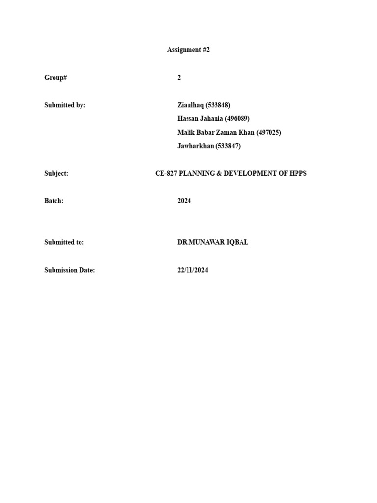 Assignment#2 Group#2 | PDF