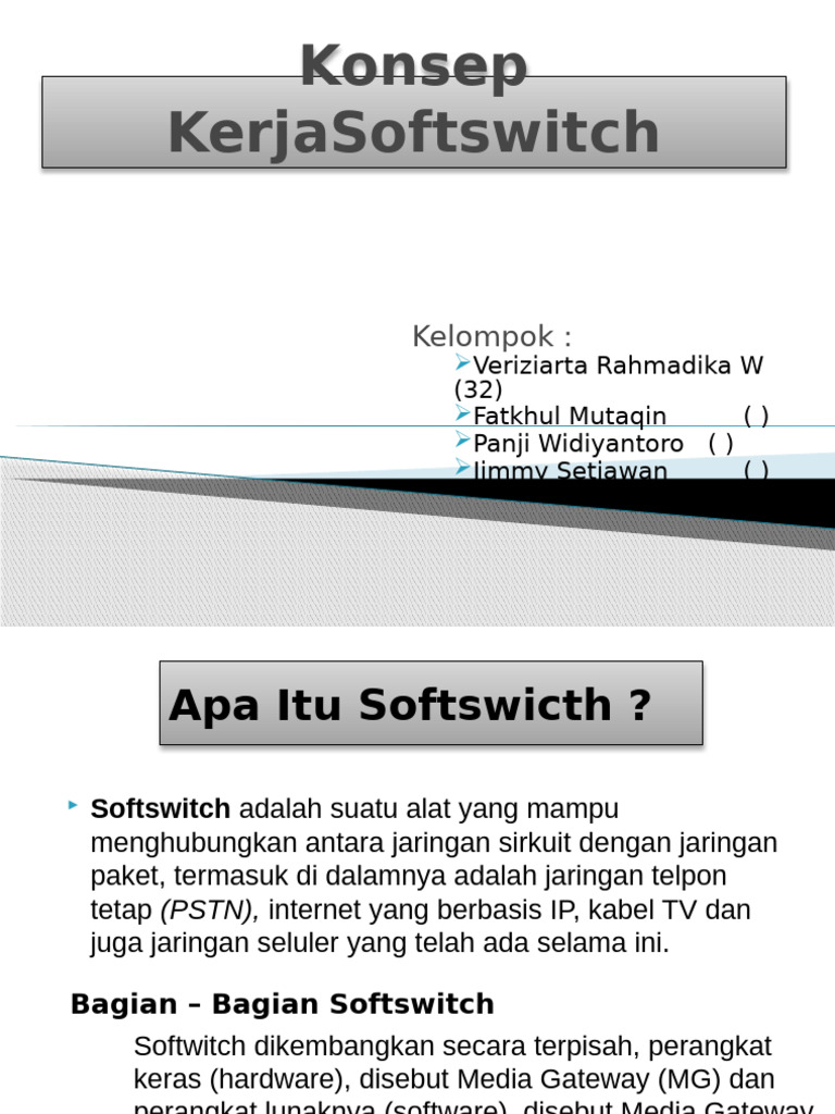 Fdokumen.com Konsep Kerja Softswitch | PDF