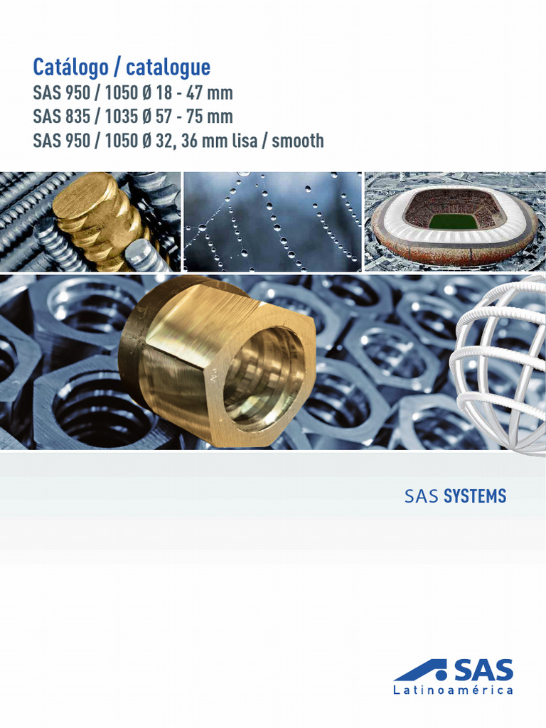 SAS 835, 950 Catalogo | PDF | Material compuesto | Hormigón