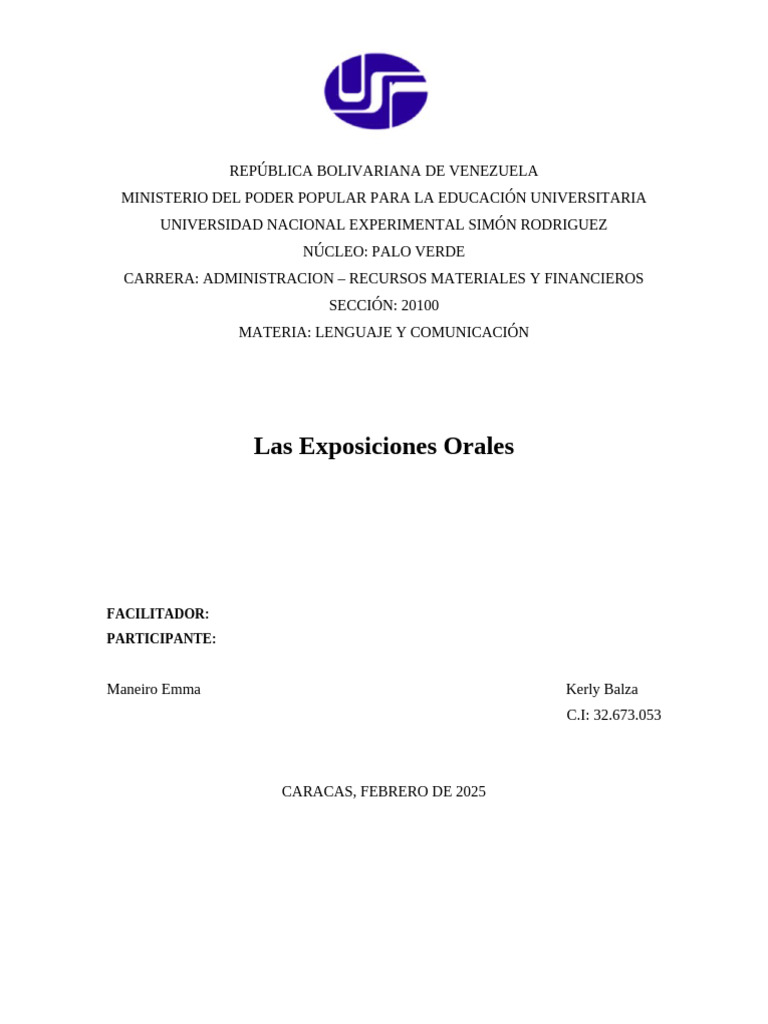 TRABAJO 2 EXPOSICIONES ORALES | PDF | Aprendizaje | Autoestima