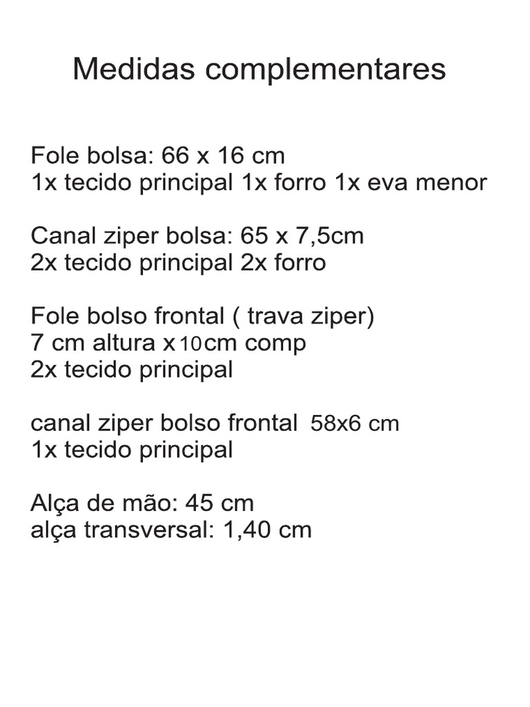 Cópia de Medidas Complementares | PDF