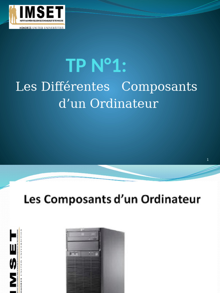 chapitre 2 Les Composants d'un pc | PDF