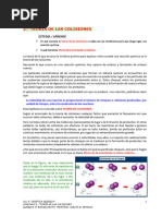 Teoria de Las Colisiones | PDF | Reacciones químicas | Cinética química