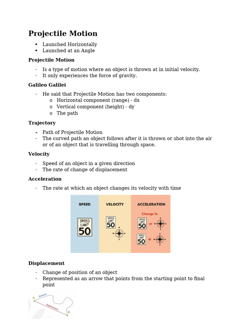 Understanding Projectile Motion Basics | PDF