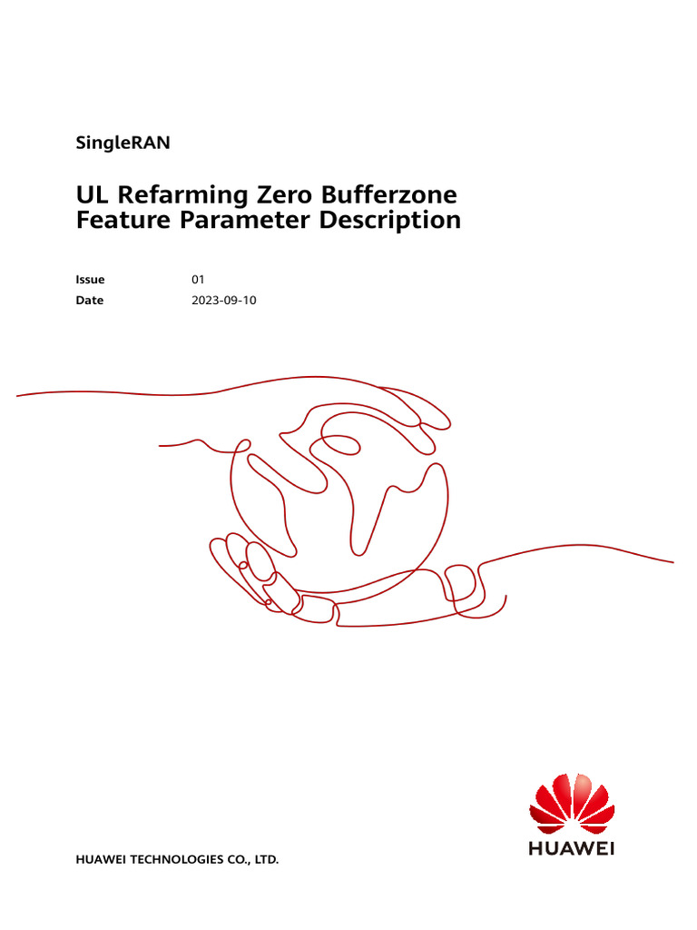 UL Refarming Zero Bufferzone(SRAN20.0_01) | PDF | Lte (Telecommunication) | Information And ...