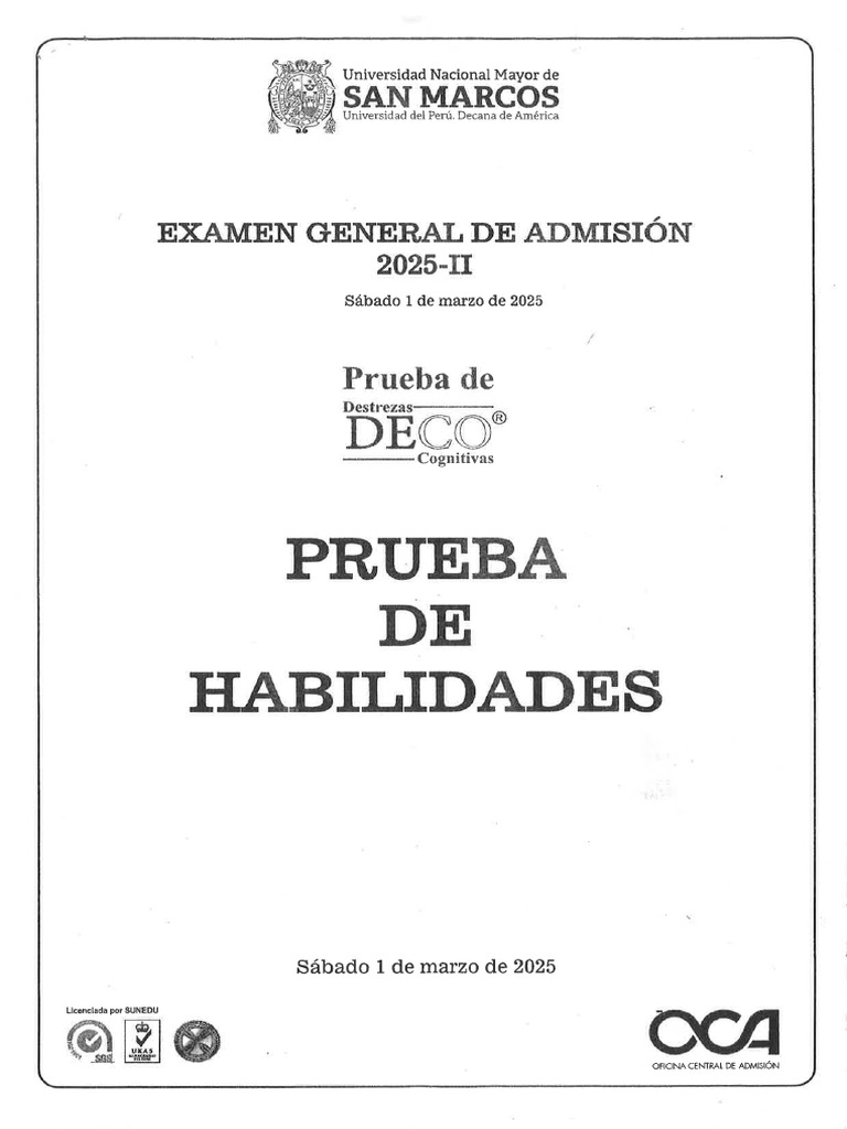 Bloque D Completo - SM 2025 - Ii | PDF