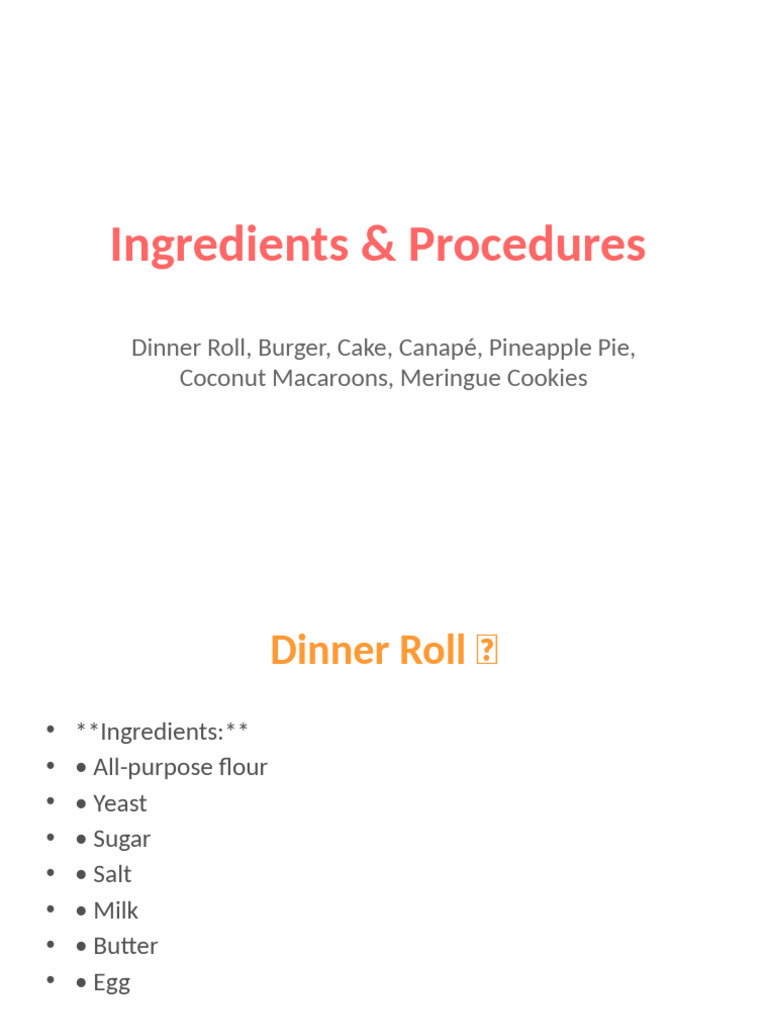 Aesthetic Ingredients Procedures Presentation | PDF