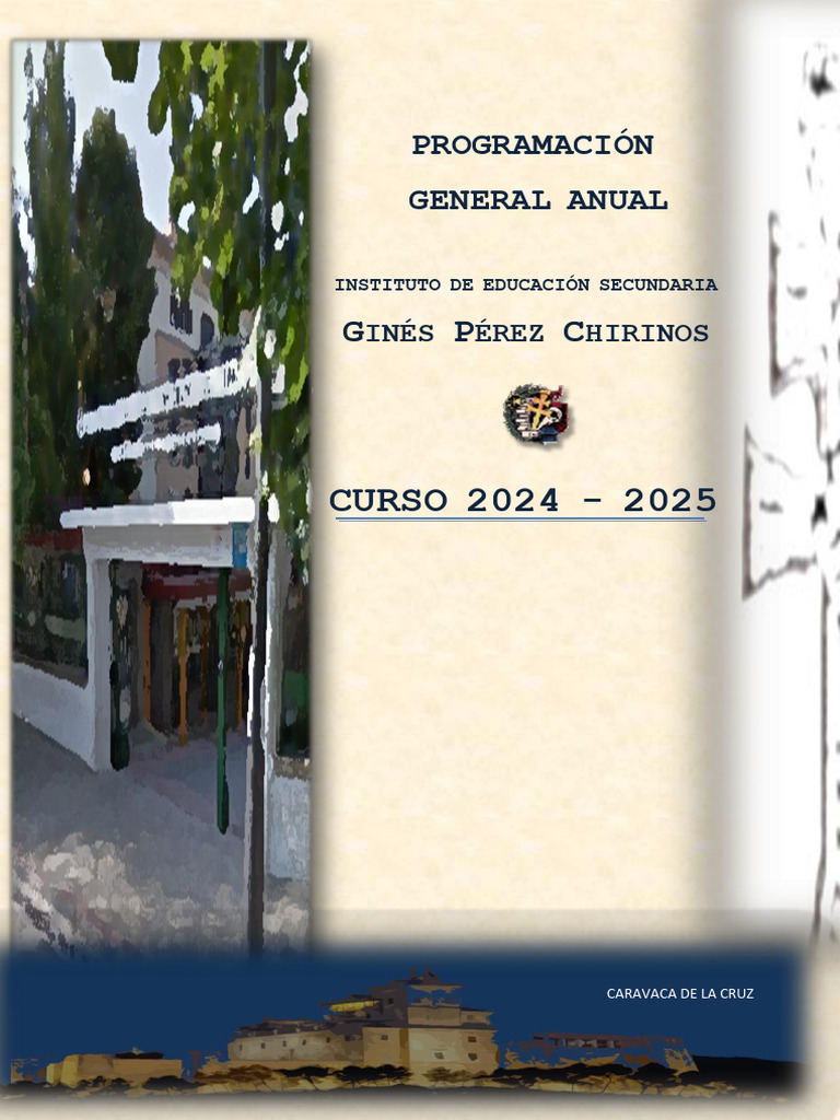 Programación General Anual Curso 2024 - 25 | PDF | Evaluación | Enseñando