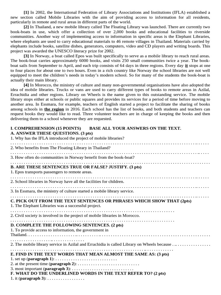 Mobile Libraries TEXT 2019 | PDF | Libraries