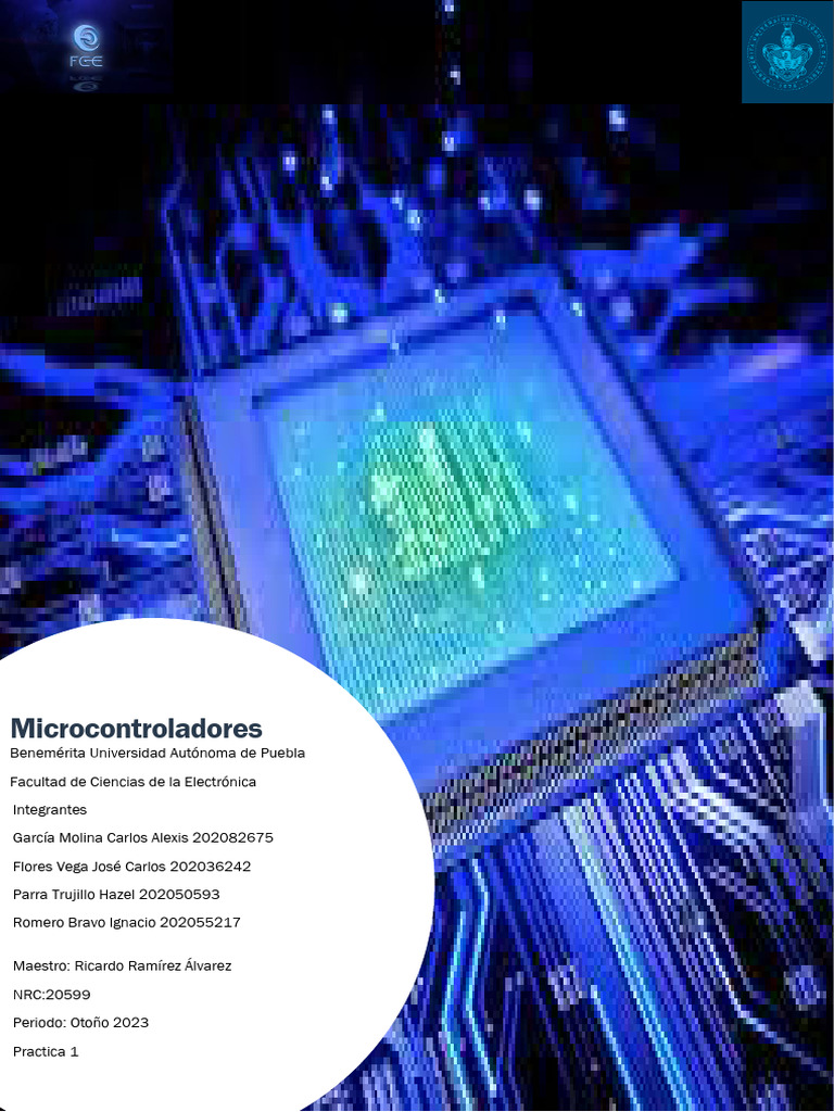 Practica 1 Microcontroladores | PDF | Microcontrolador | Programación de computadoras