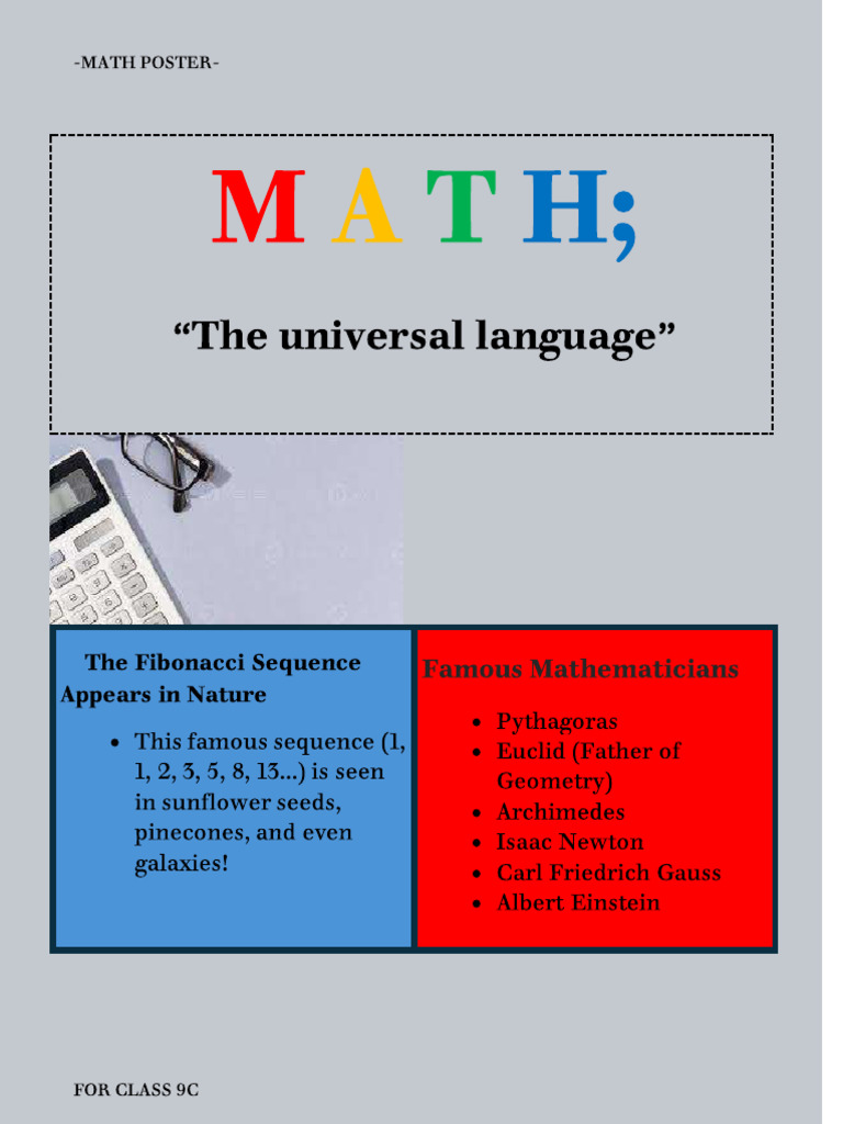 Math Poster Hey! Hey! | PDF
