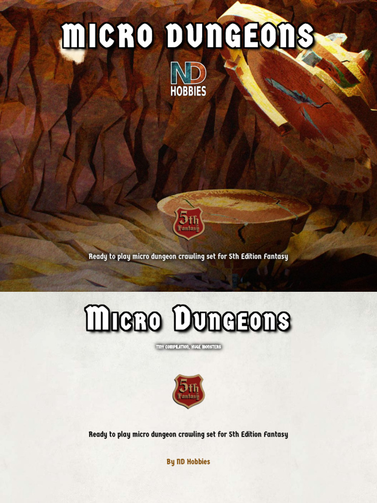 Micro - Dungeons - 2021-08-23 2 | PDF