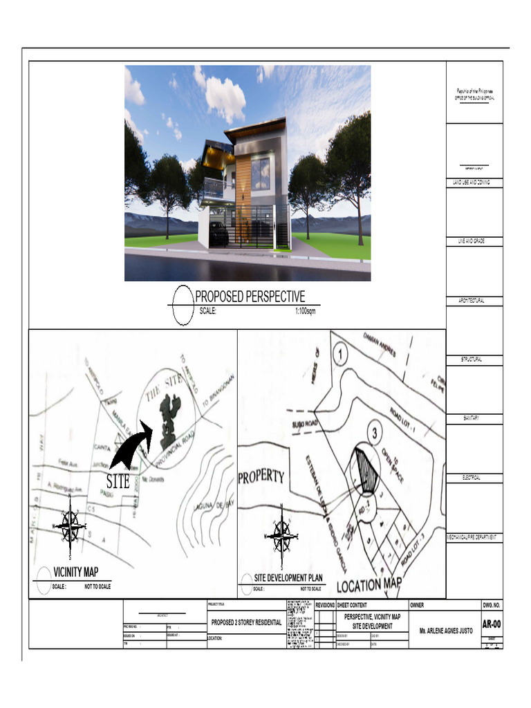 Proposed 2 Storey - A3 Size | PDF | Wall | Building Engineering