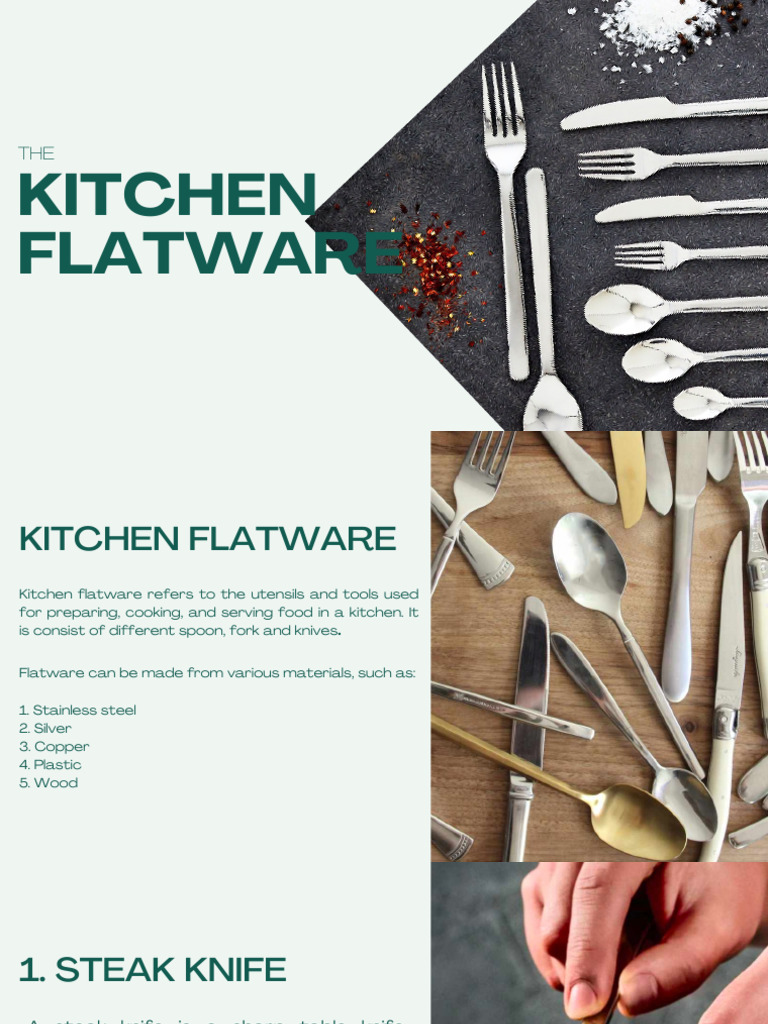 Kitchen Flatware G2 FSO | PDF | Tableware | Spoon