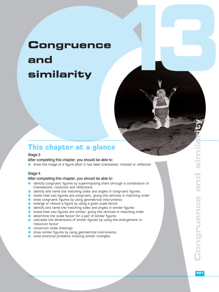 Chapter 13 - Congruence and Similarity | PDF | Shape | Triangle
