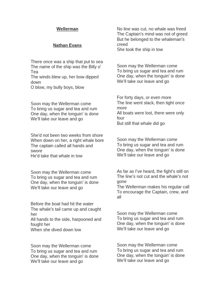 Letras de Canciones en Ingles | PDF