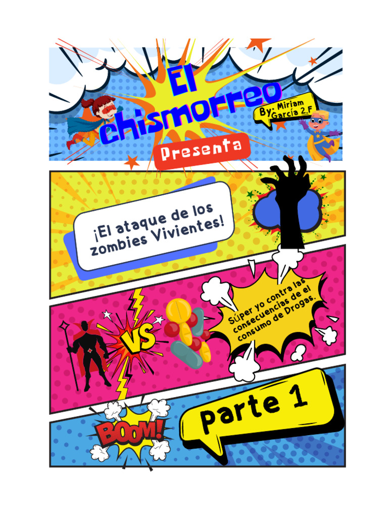 Poster Crea Tu Comic Valores y Antivalores Colorido - 20250309 - 123744 ...