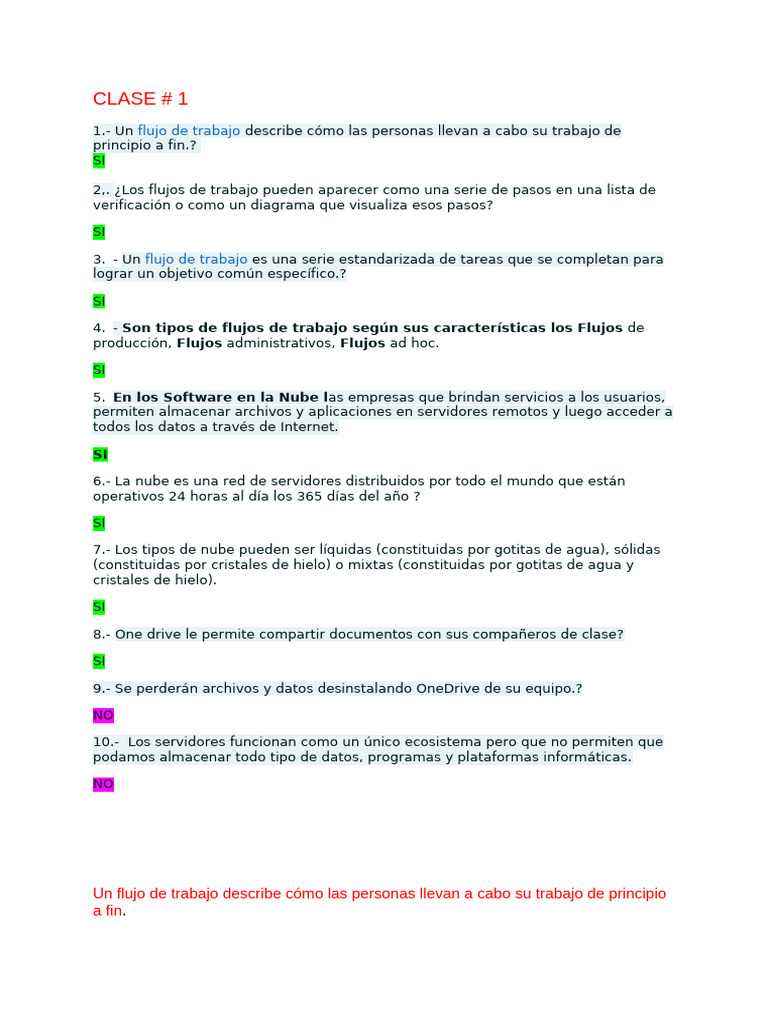 Herramientas III 2do Parcial. Enero 2025. Preguntas | PDF | Computación en la nube | Servidor ...