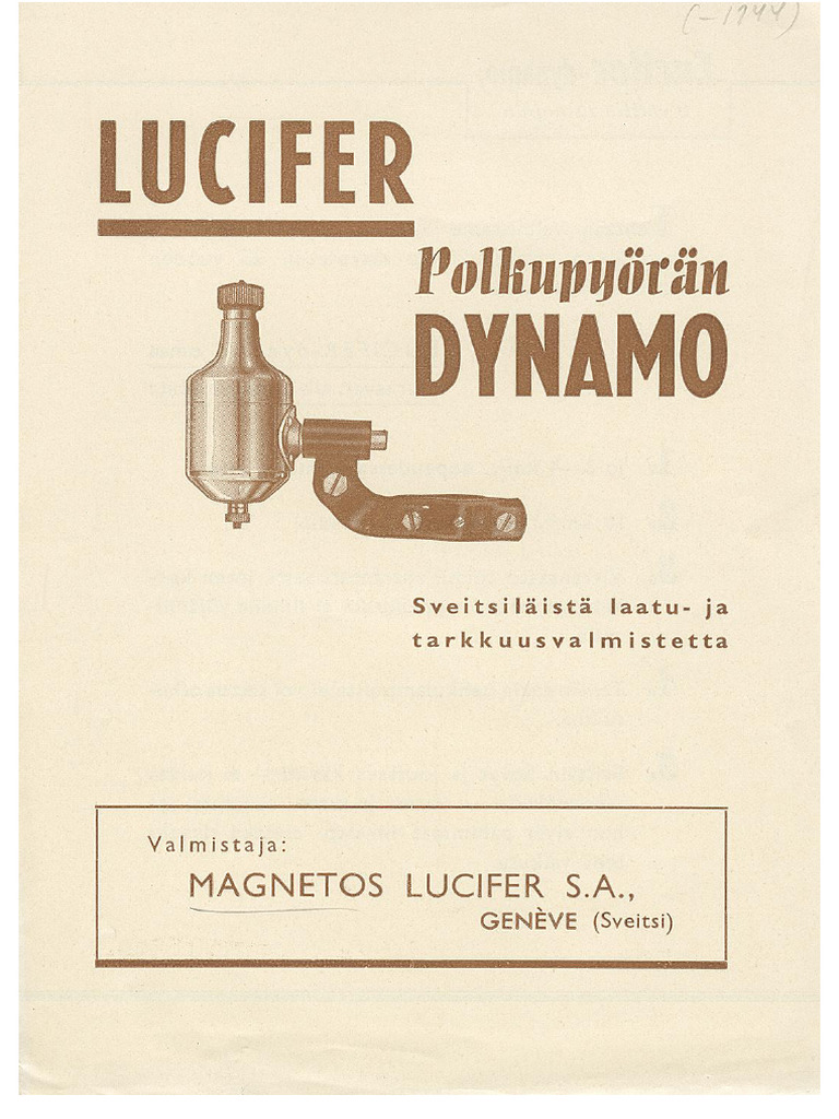 Lucifer_polkupyörän_dynamo | PDF