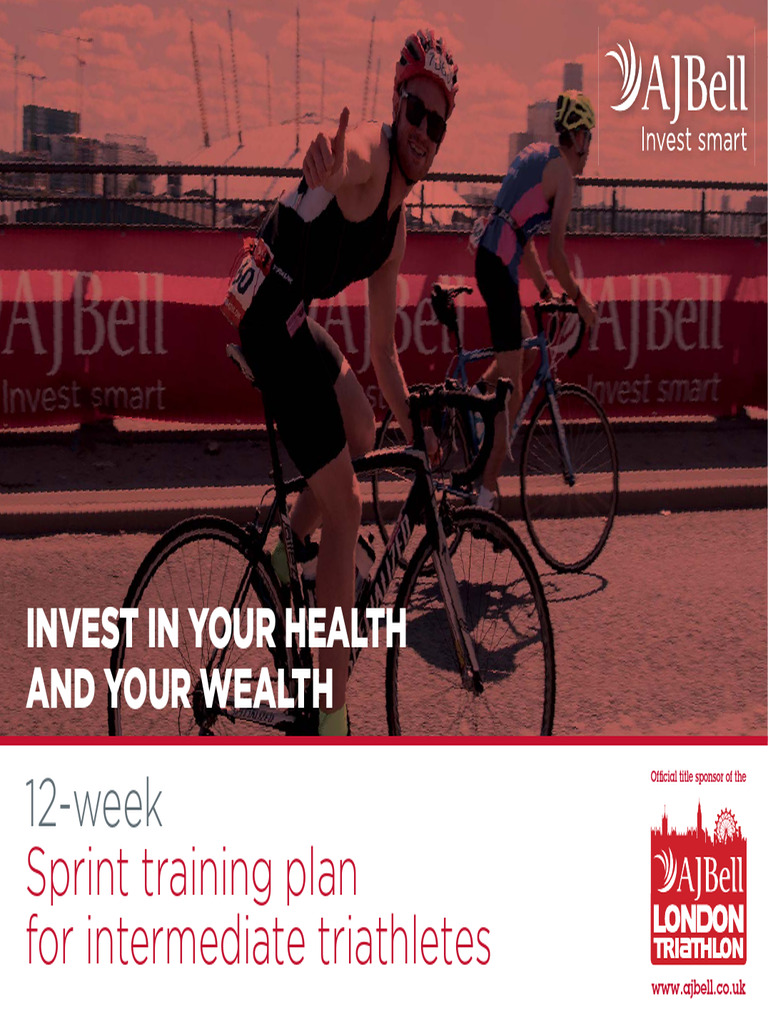 12-Week Sprint Triathlon Training Plan | PDF | Triathlon